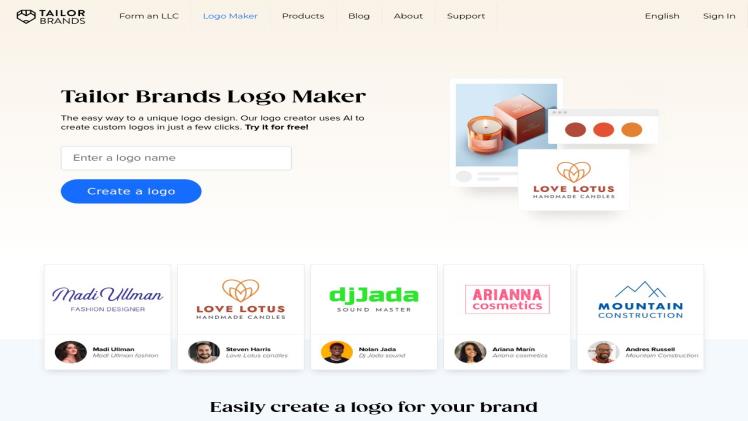 Tailor Brands: The AI-Powered Platform for Effortless Branding and ...